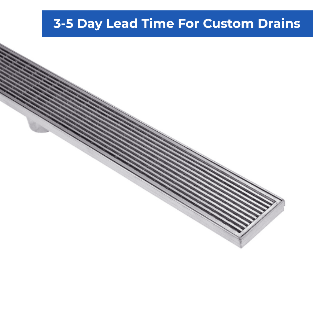 Custom Shower Grates & Drains | Vincent Buda & Co