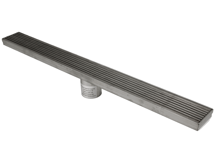 60mm Wide Shower Grate & Drain | Vincent Buda & Co