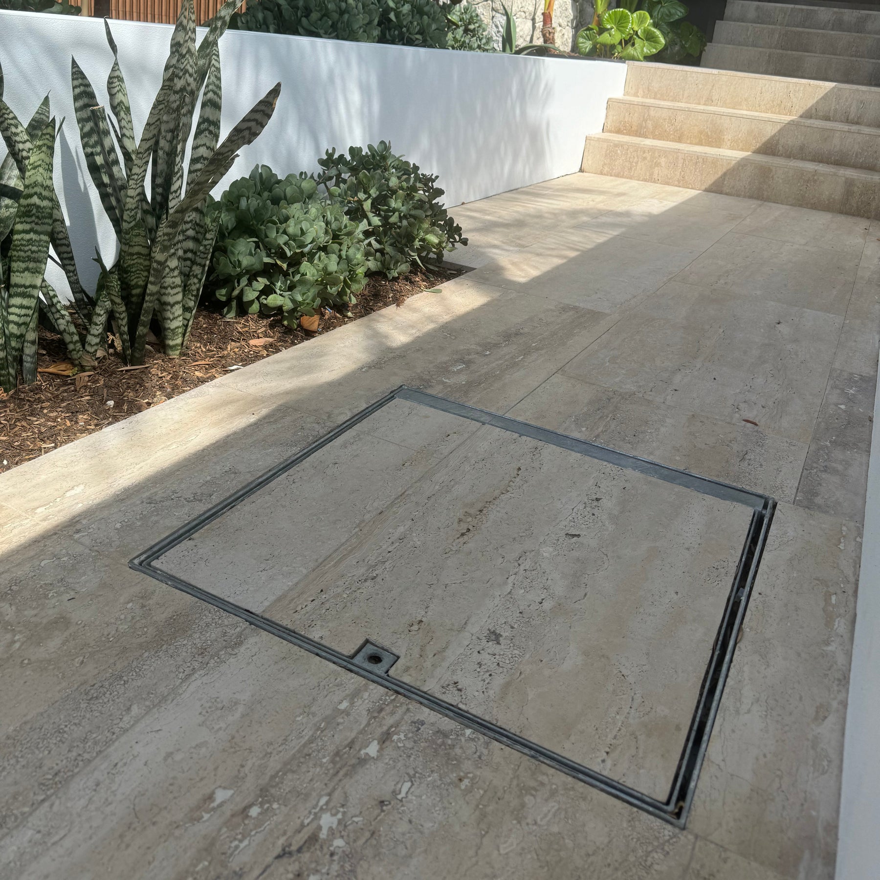 Tile Insert Pit Cover - Galvanised Steel | Vincent Buda & Co