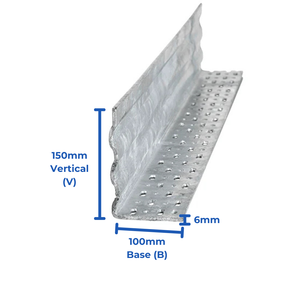 Buda Render Bar Lintel 150 × 100 × 6mm | R3 Galvanised | Sydney ...