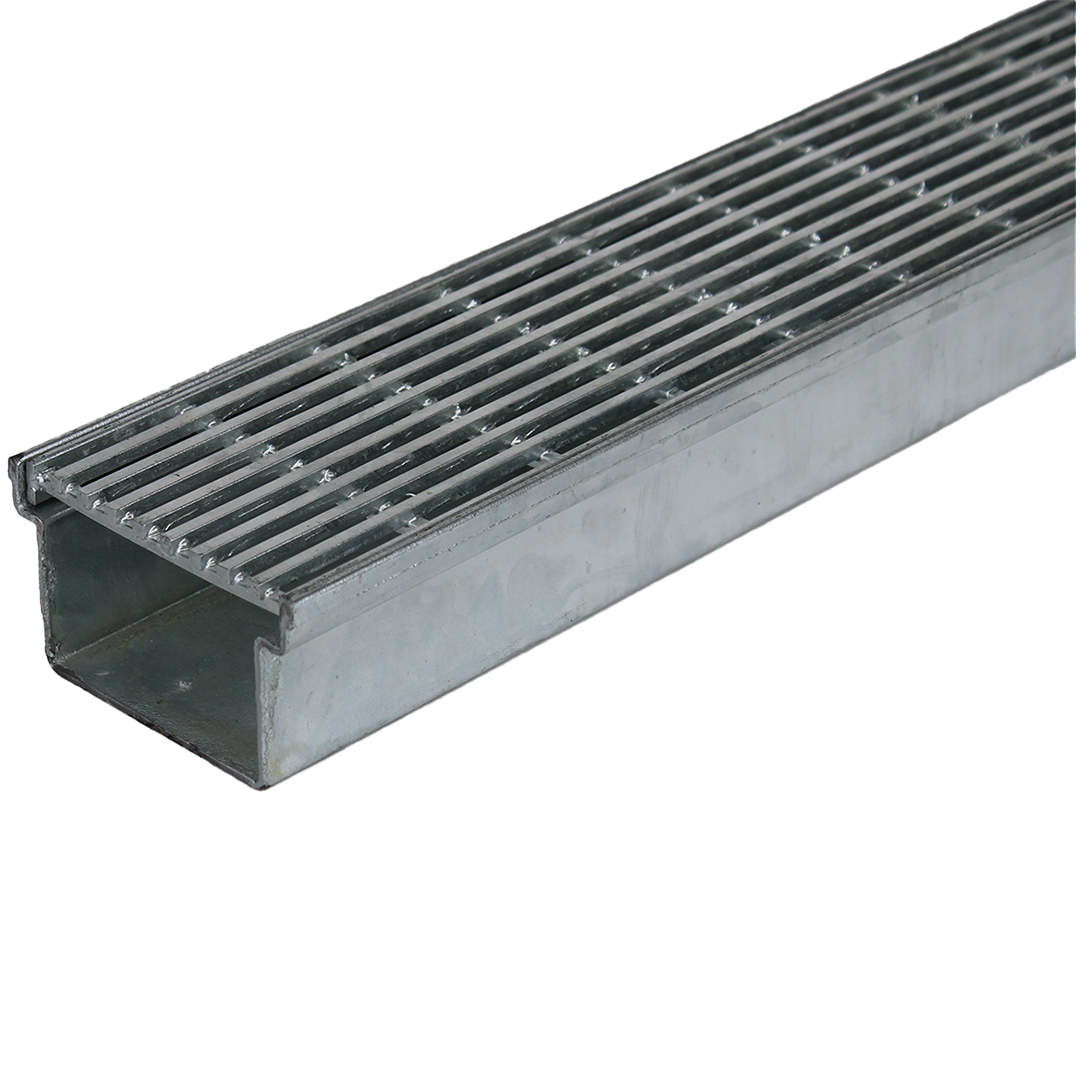 Galvanised Heelguard Grate and Channel | Vincent Buda & Co
