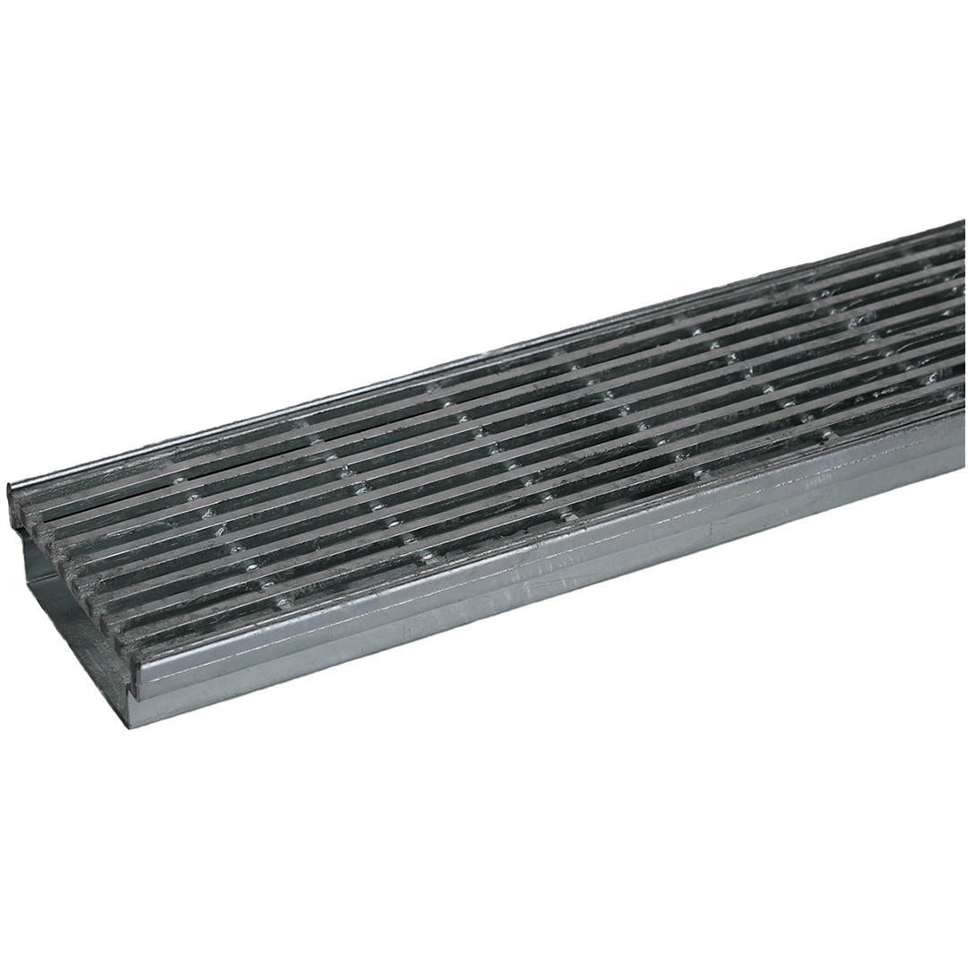 Galvanised Heelguard Grate and Channel | Vincent Buda & Co