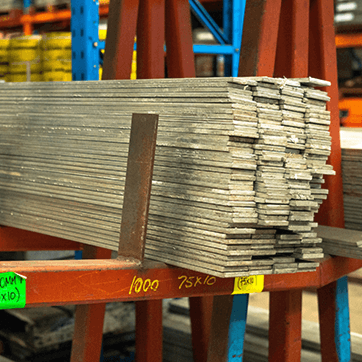 100mm x 10mm Steel Flat Bar (Galvanised) | Vincent Buda & Co