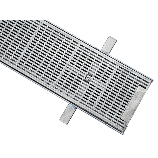 Driveway Trench Grates | Galvanised Steel | Vincent Buda & Co