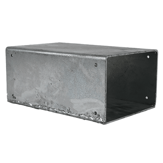 RHS Pipe Joiner Connectors Galvanised | Vincent Buda & Co