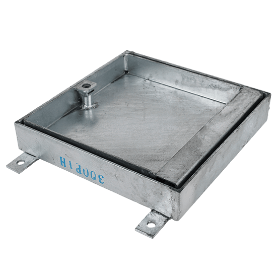 Tile Insert Pit Cover - Galvanised Steel | Vincent Buda & Co
