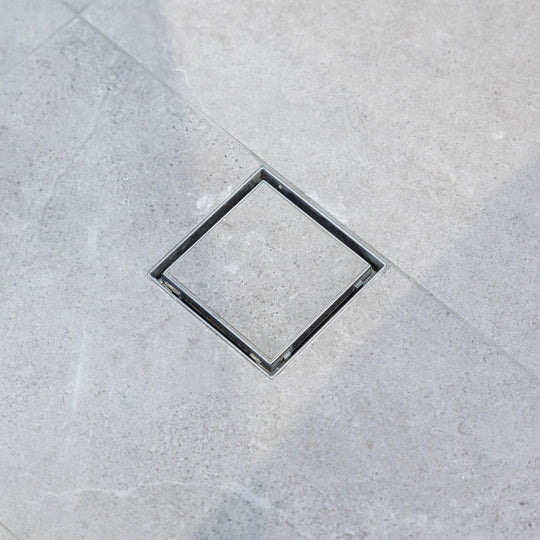316 Stainless Steel Tile Insert Drain | Vincent Buda & Co